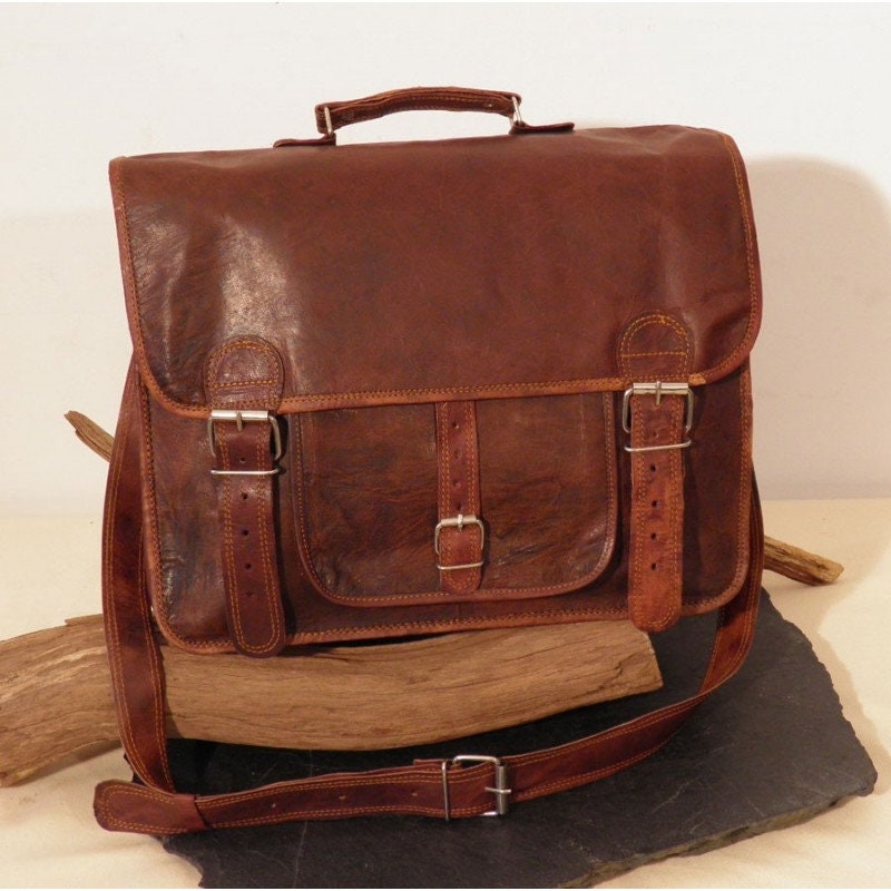 Handmade Pure Leather Official Bag // 100 % Pure Leather Attractive Bag ...