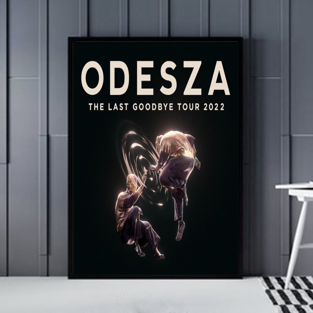Odesza the Last Goodbye 2022 Tour Poster Music Tour Poster - Etsy