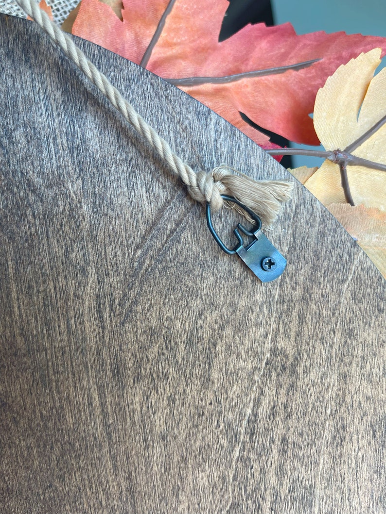 Thankful Thanksgiving Fall Door Hanger Wreath - Etsy