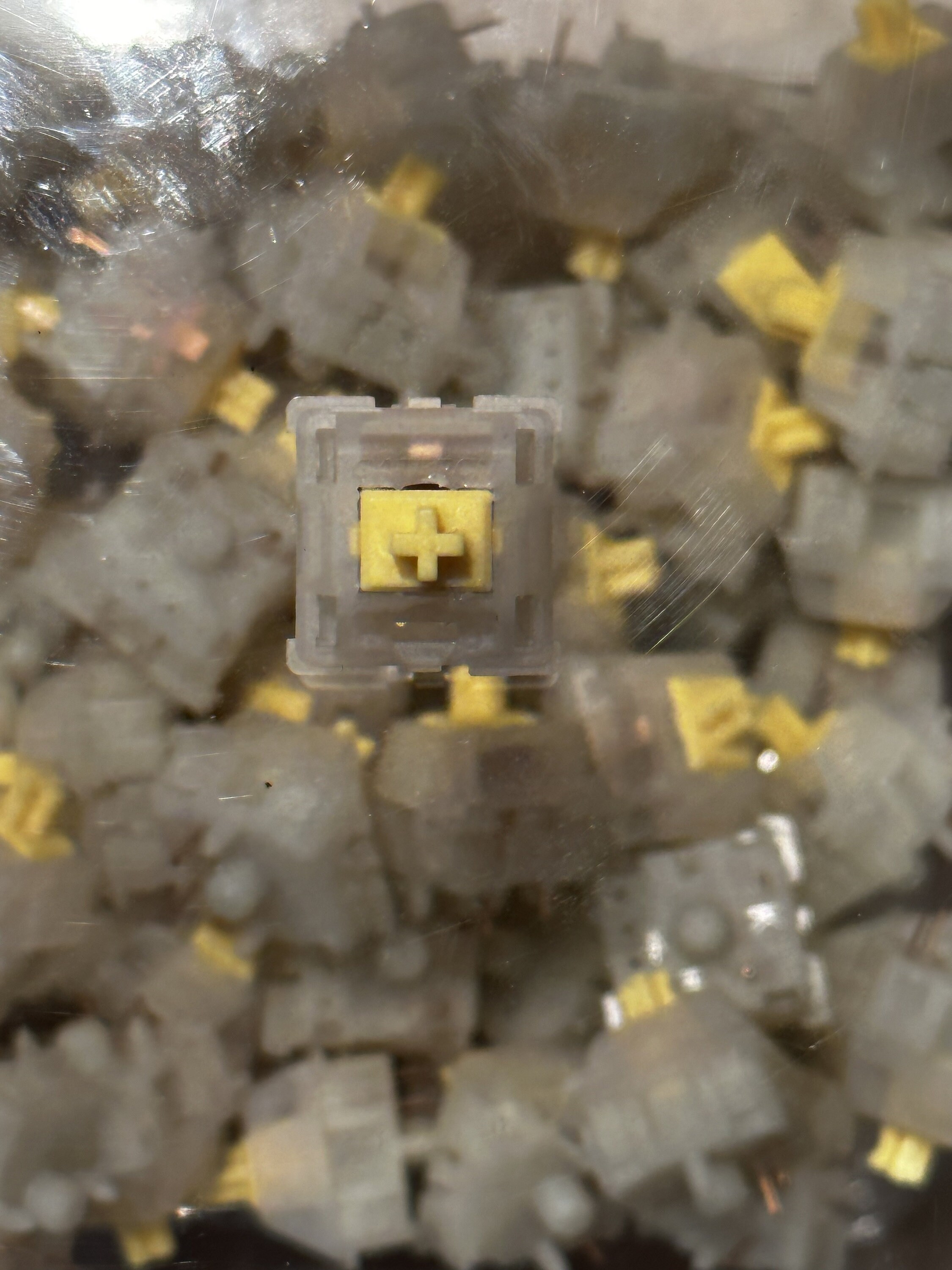 Gateron Milky Yellow Pro Linear Switches 110 Switches - Etsy