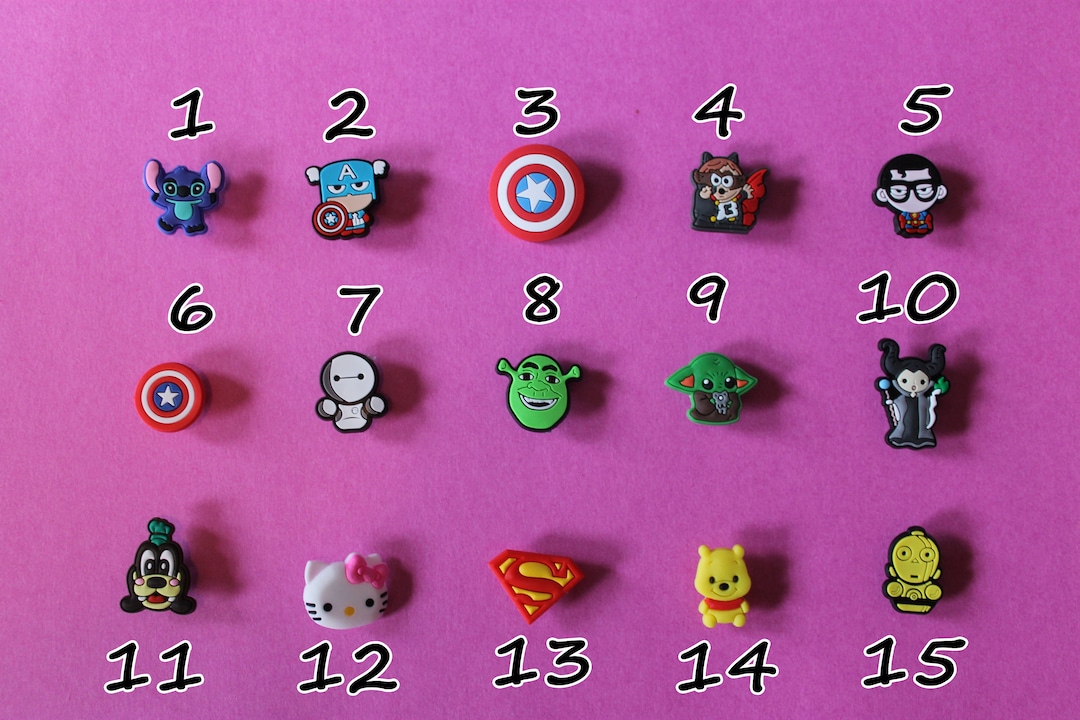 Cute Croc Charms, Croc Charms, Assorted Croc Charms, G6 - Etsy