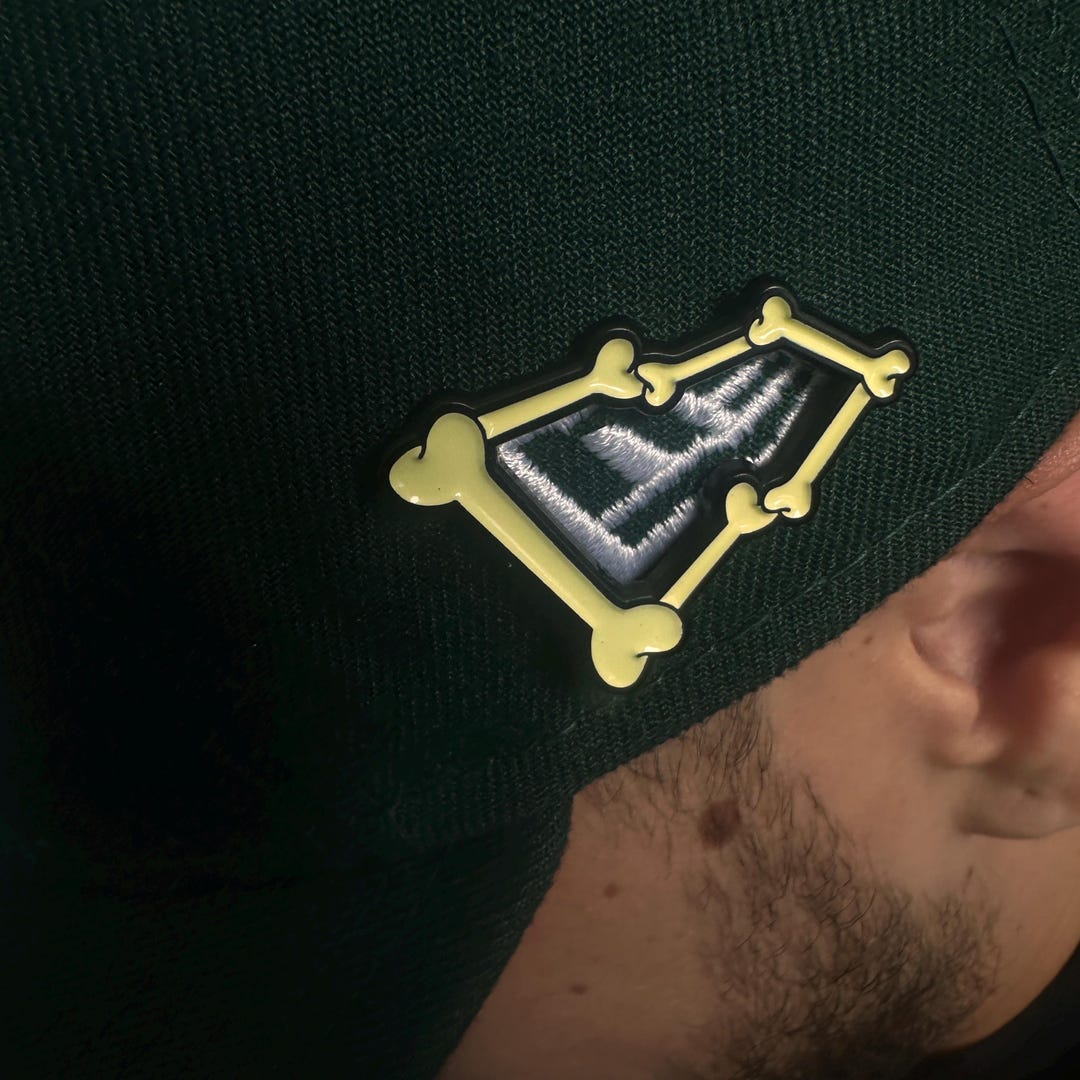 Bones Fitted Hat Pin, New Era Pin, Snapback Pin, Hat Pin, Bones Pin ...
