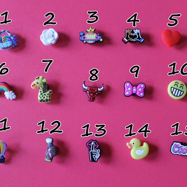 Cute Croc Charms - Etsy