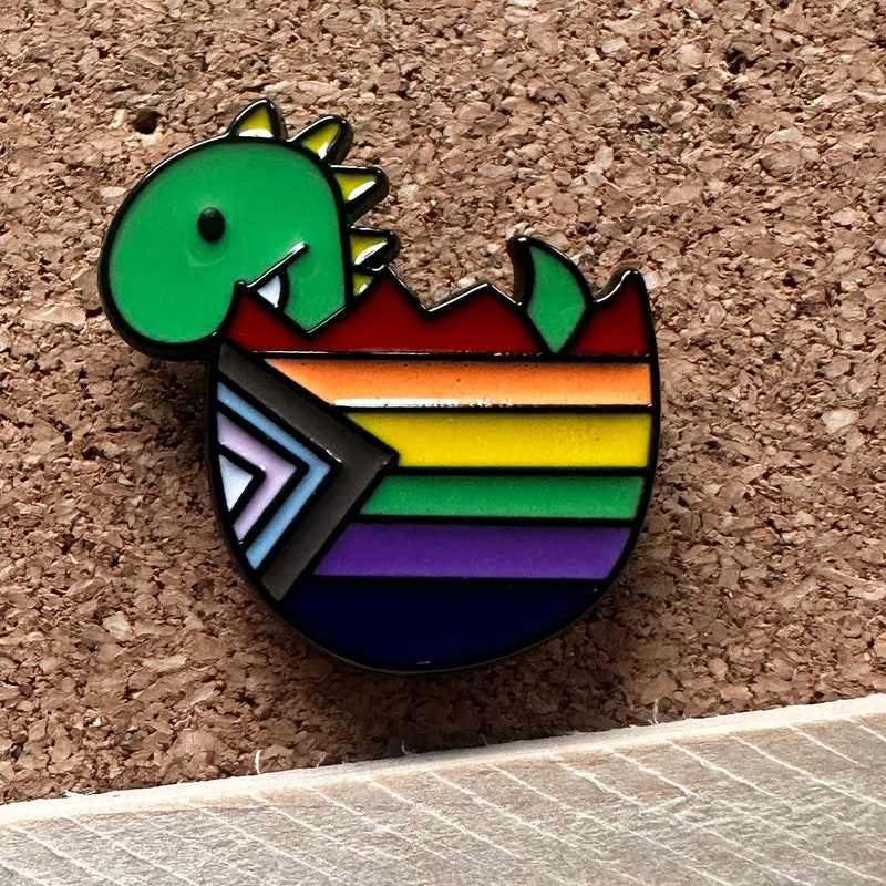 Rainbow Pins - Etsy