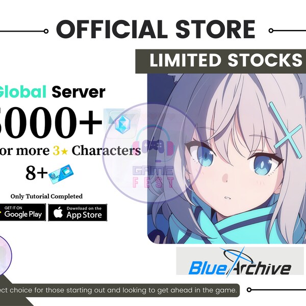 Blue Archive Sticker - Etsy