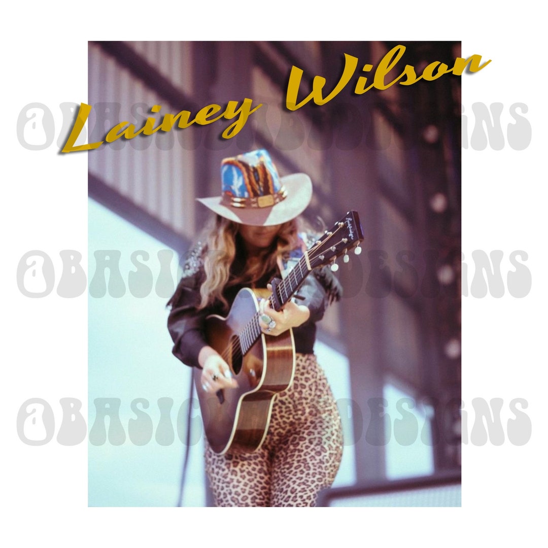 Lainey Wilson - Digital File, Sublimation Print, Western Tshirt Print ...