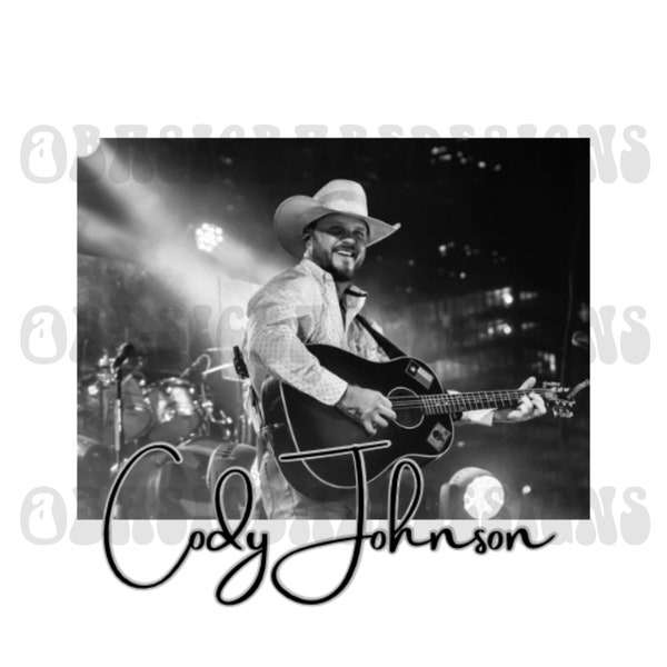 Cody Johnson Png File - Etsy
