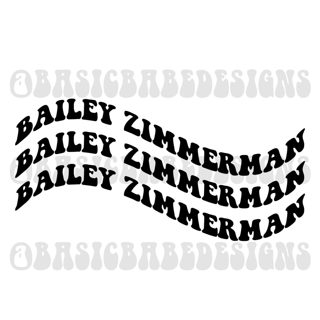 Bailey Zimmerman - Digital File, Sublimation Print, Western Tshirt ...