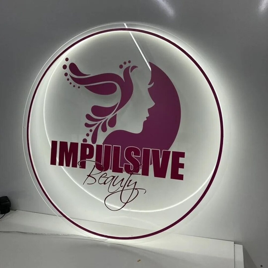 Custom Acrylic Sign, 3D Acrylic Logo, Custom Business Logo, Custom Neon ...