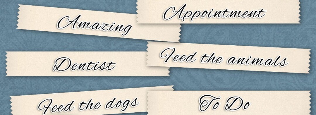 Digital Action Word Stickers - Etsy