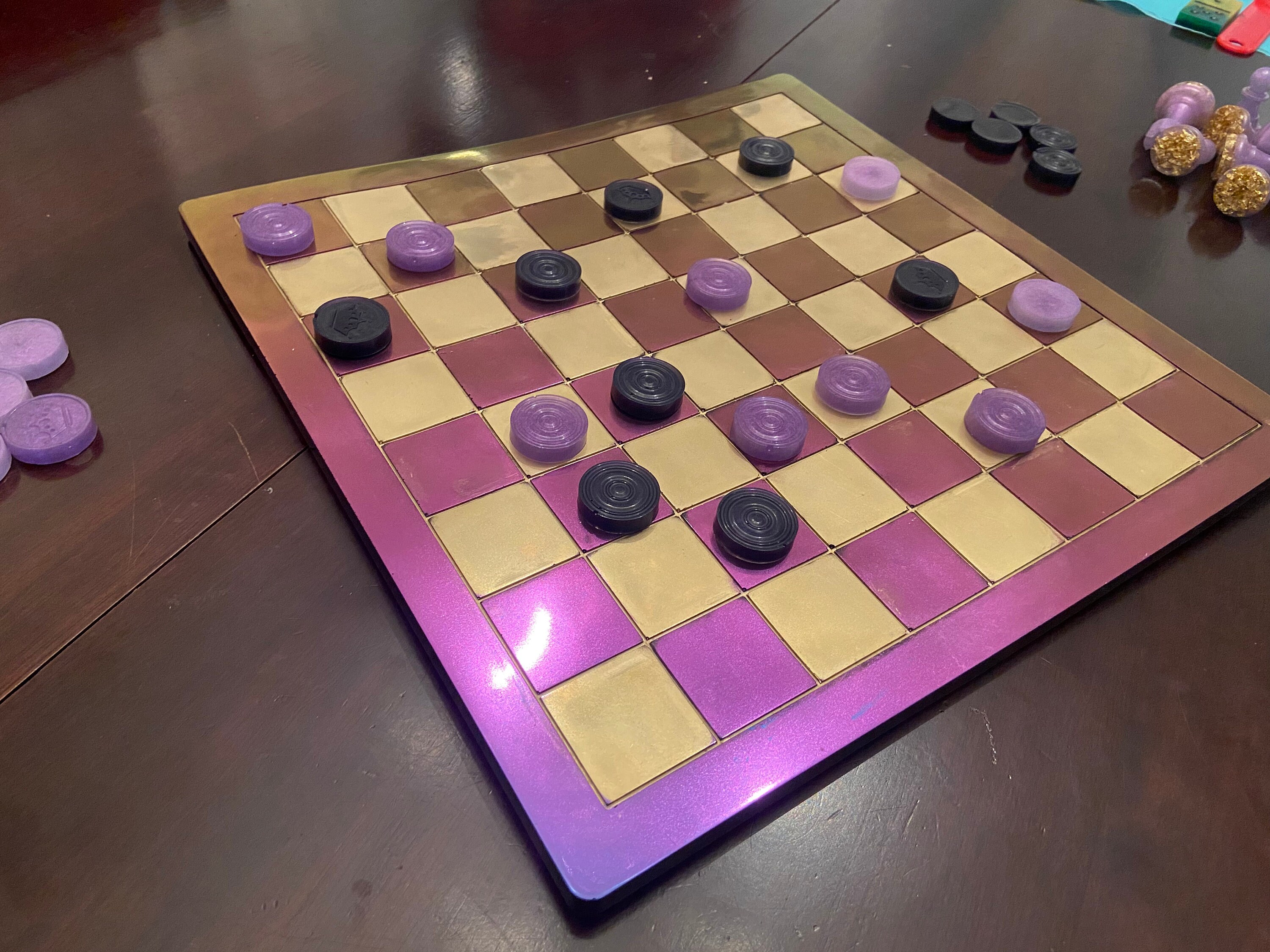 Full Checkers Set - Etsy Australia