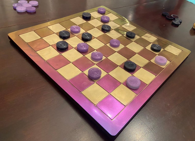 Full Checkers Set - Etsy Australia