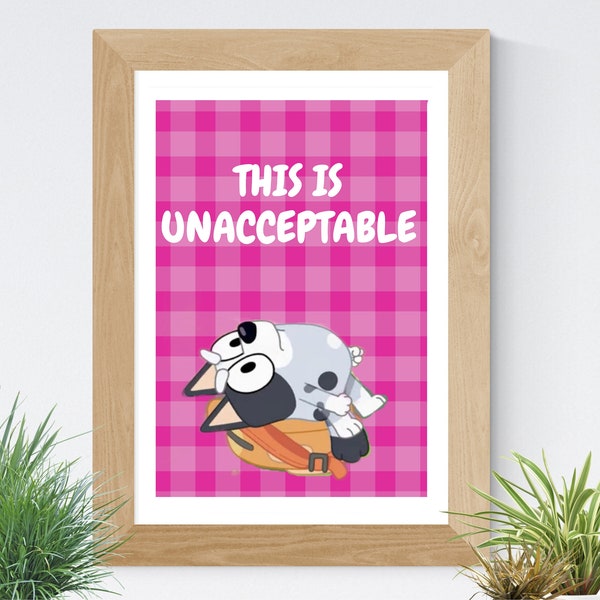 Bluey Muffin Digital - Etsy Australia