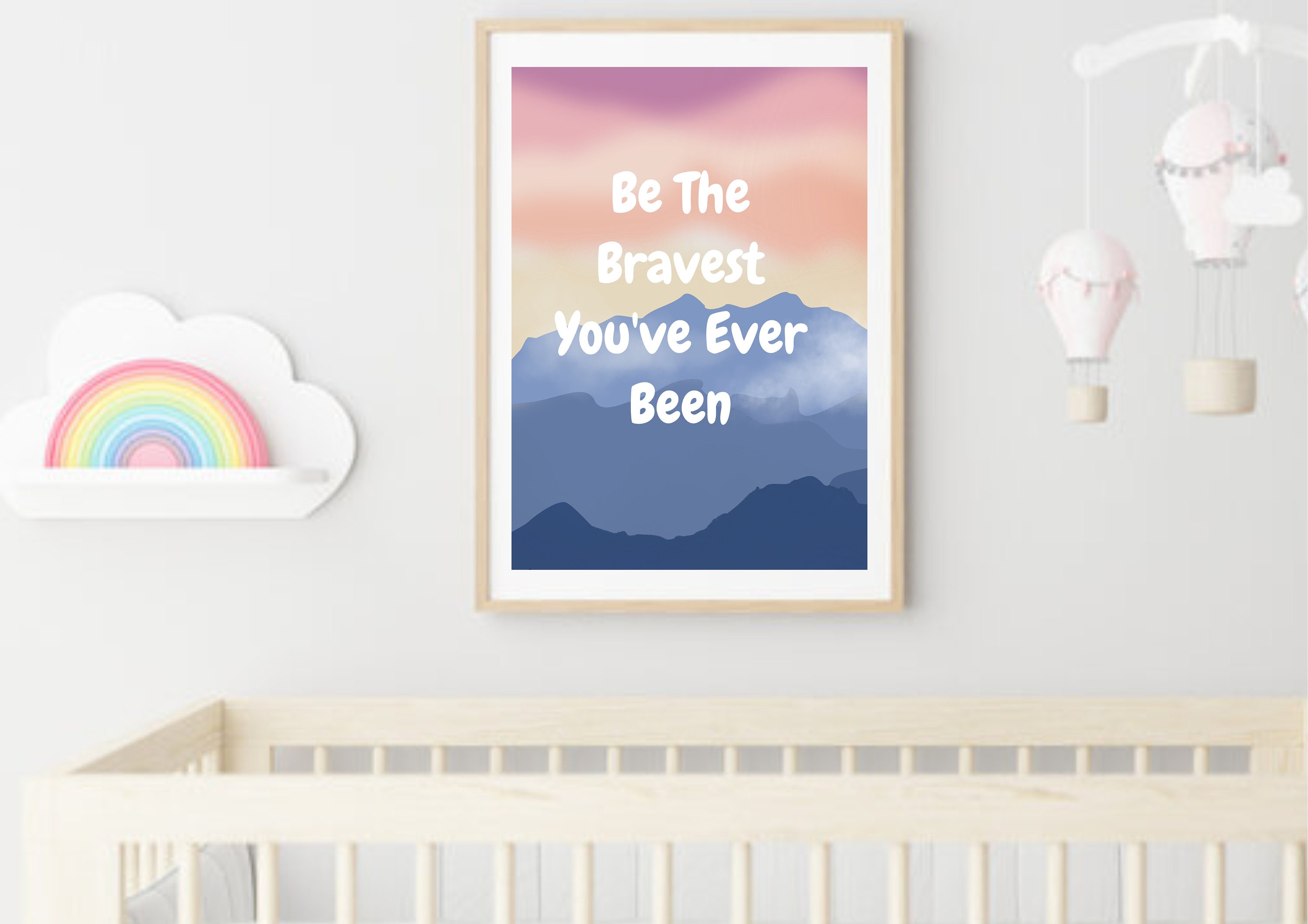 Be the Bravest You've Ever Been - Motivational Poster - Instant Digital ...
