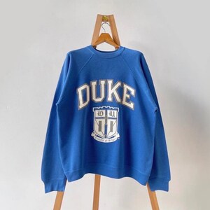 Vintage 90s Duke University Blue Devils Sweatshirt, Duke University ...