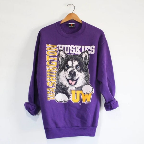 Uw Huskies Embroidery - Etsy