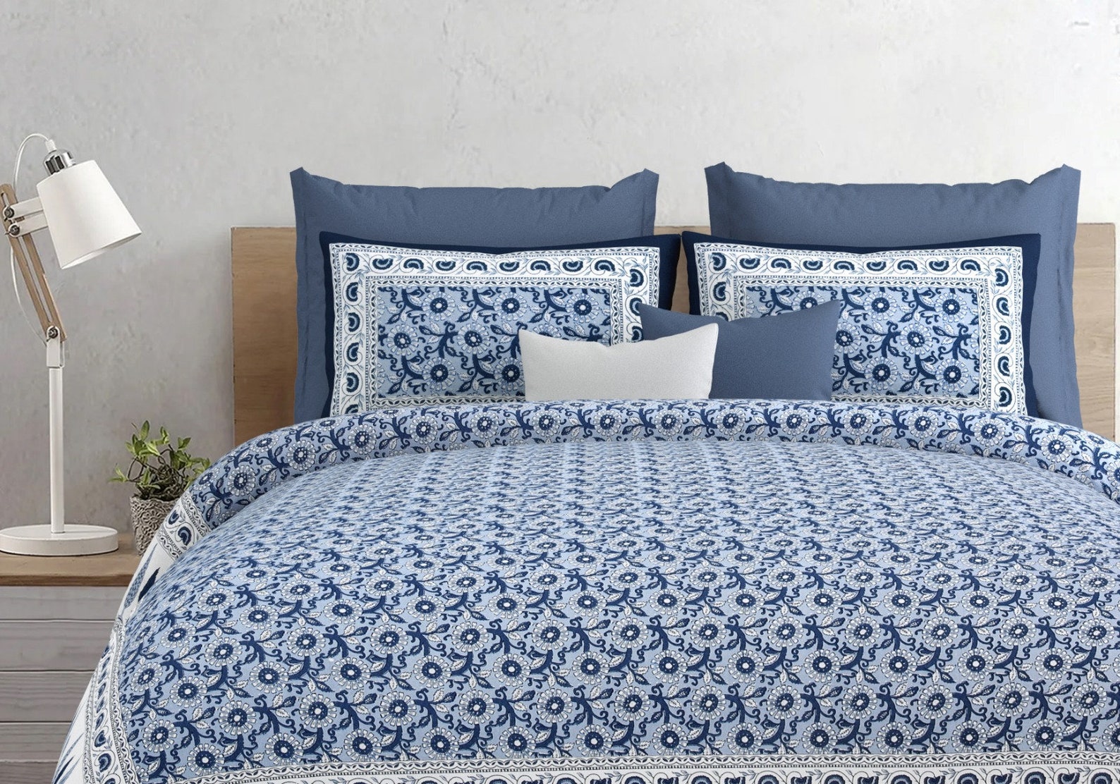 Beautiful Premium Opium Classic Design Cotton Bedsheet - Etsy