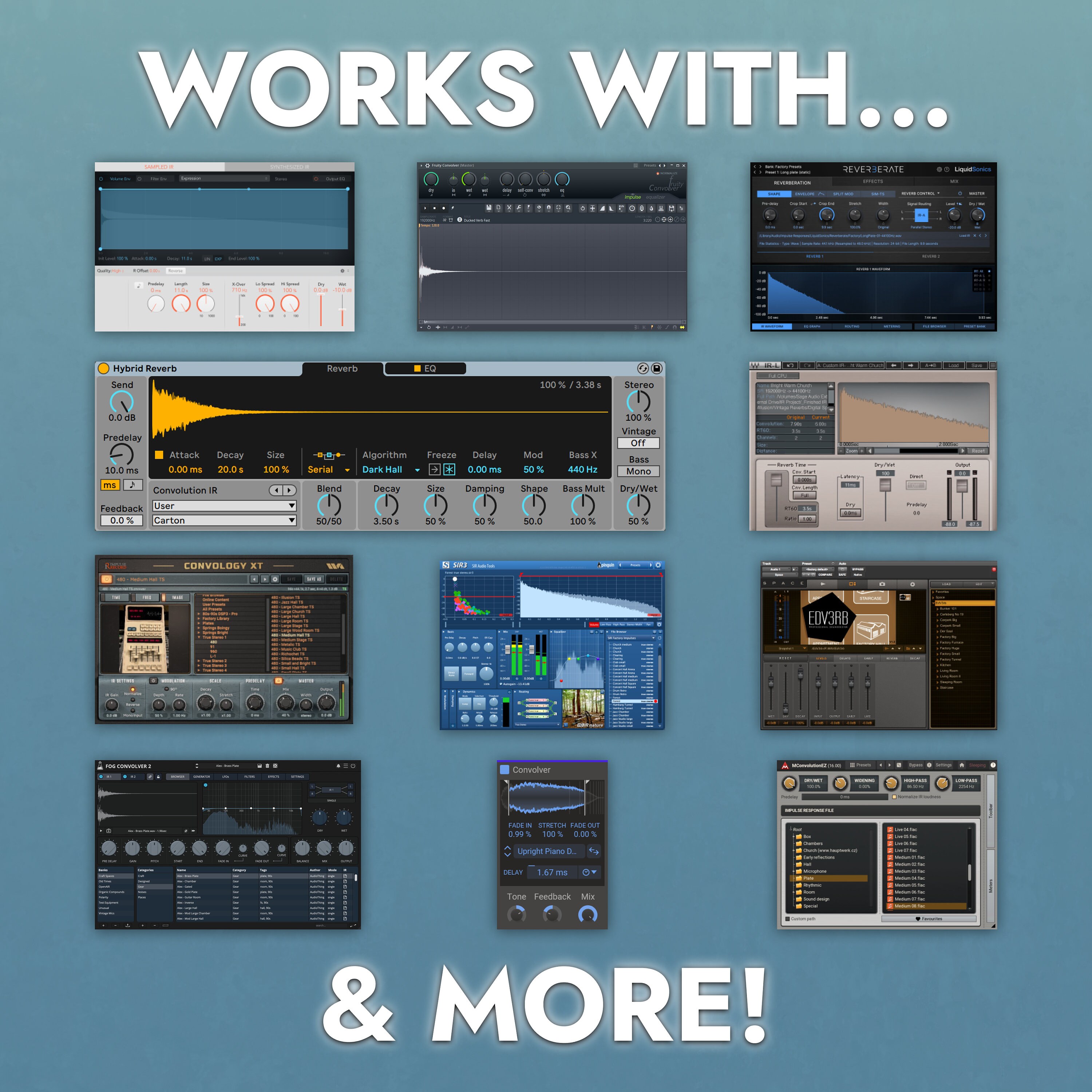 Sonnox Oxford Reverb Plugin Impulse Responses - Etsy