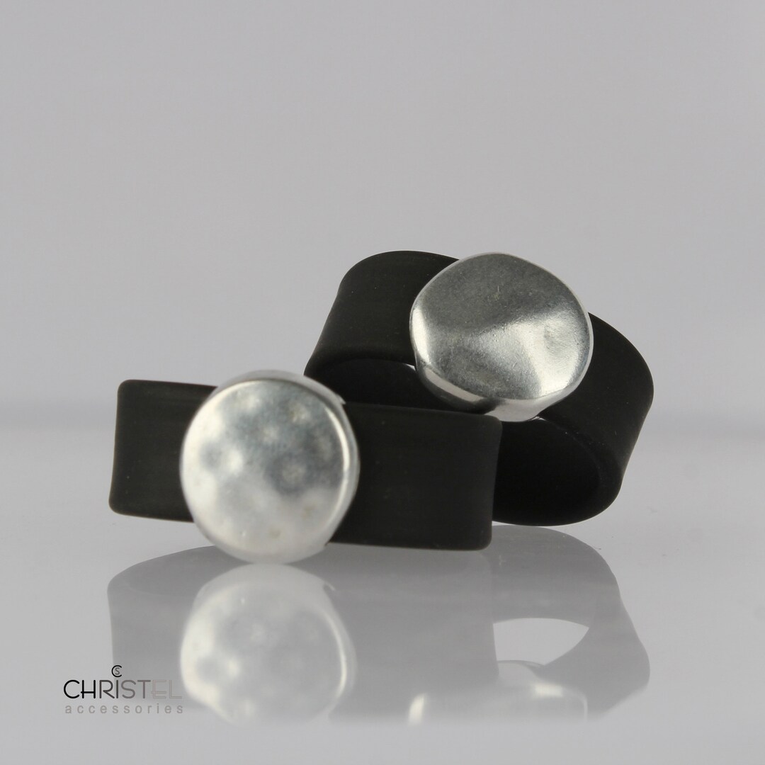 COUPLE SILICONE RINGS for Her and Him Match His and Hers Anniversary ...