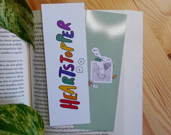Heartstopper Bookmark Nick and Charlie Cuddles - Etsy