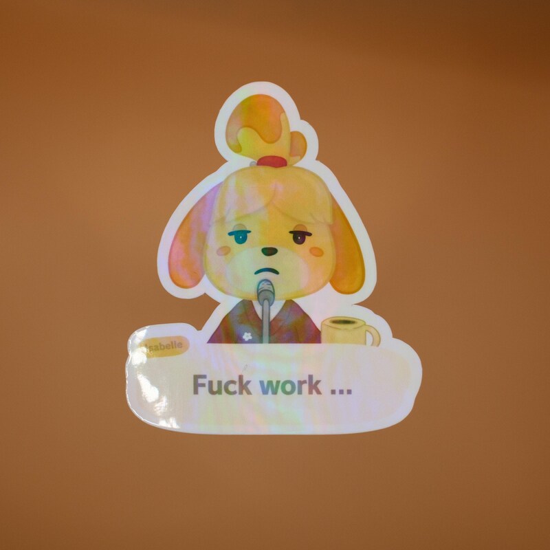 Isabelle Sticker - Etsy