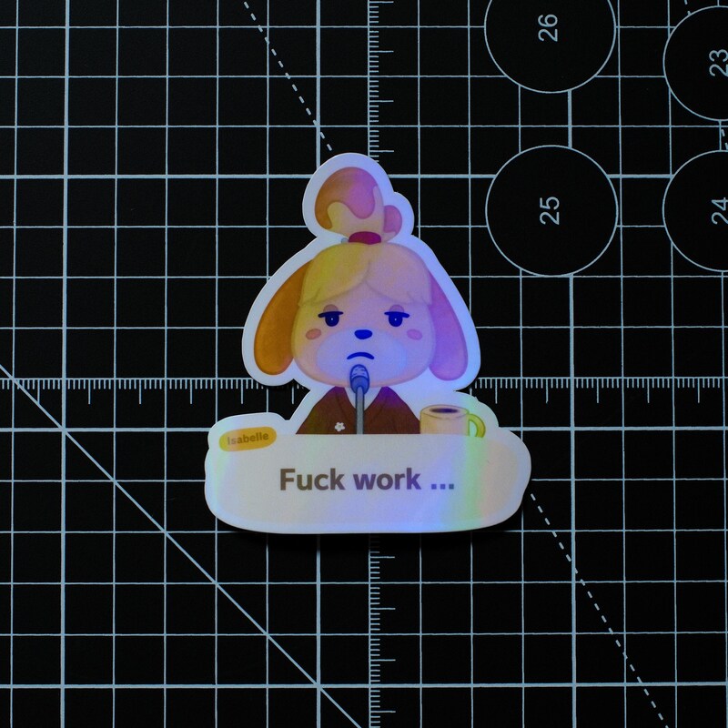 Isabelle Sticker - Etsy