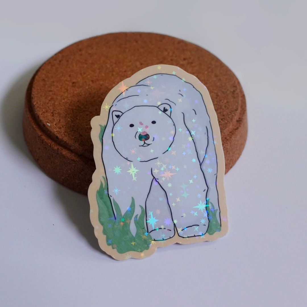 Polar Bear Stickers - Etsy