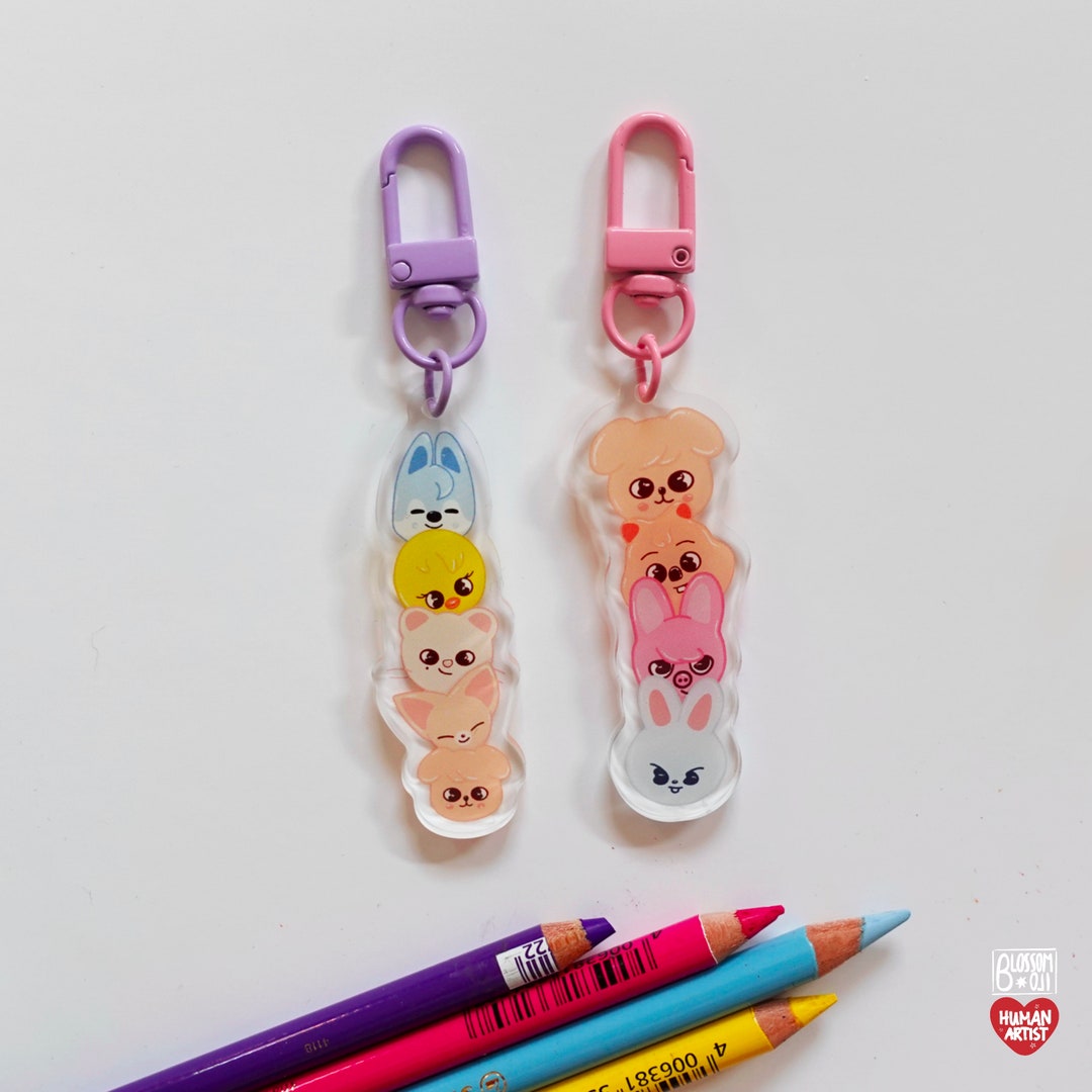 Stray Kids Skz Keychains - Etsy