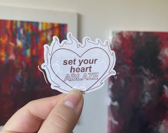 Demon Slayer Set Your Heart Ablaze - Etsy