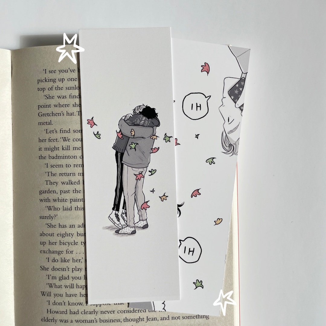 Heartstopper Nick & Charlie Bookmark - Etsy