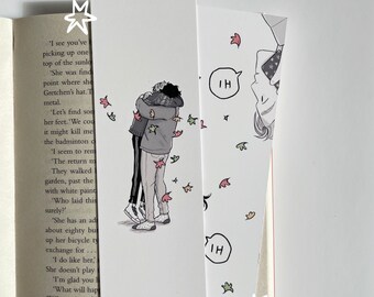 Heartstopper Bookmark Nick and Charlie Cuddles - Etsy