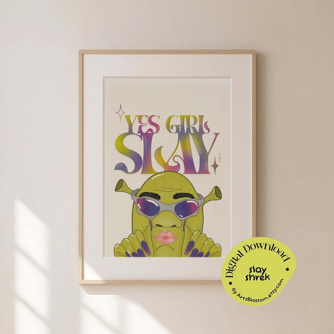 Slay Shrek Download - Etsy