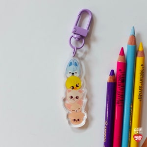 Stray Kids Skz Keychains - Etsy
