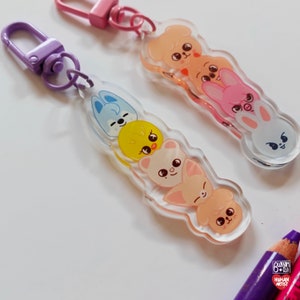 Stray Kids Skz Keychains - Etsy