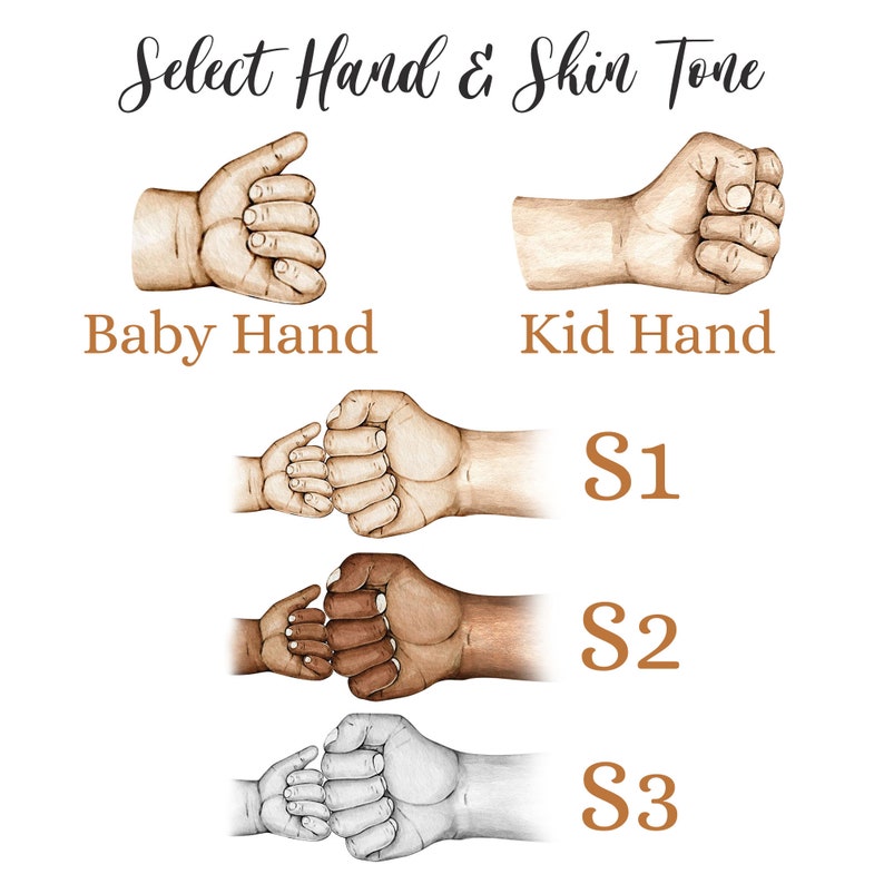 Personalized Fist Bump Daddy's Team Gift for Dad First Fathers Day Gift ...