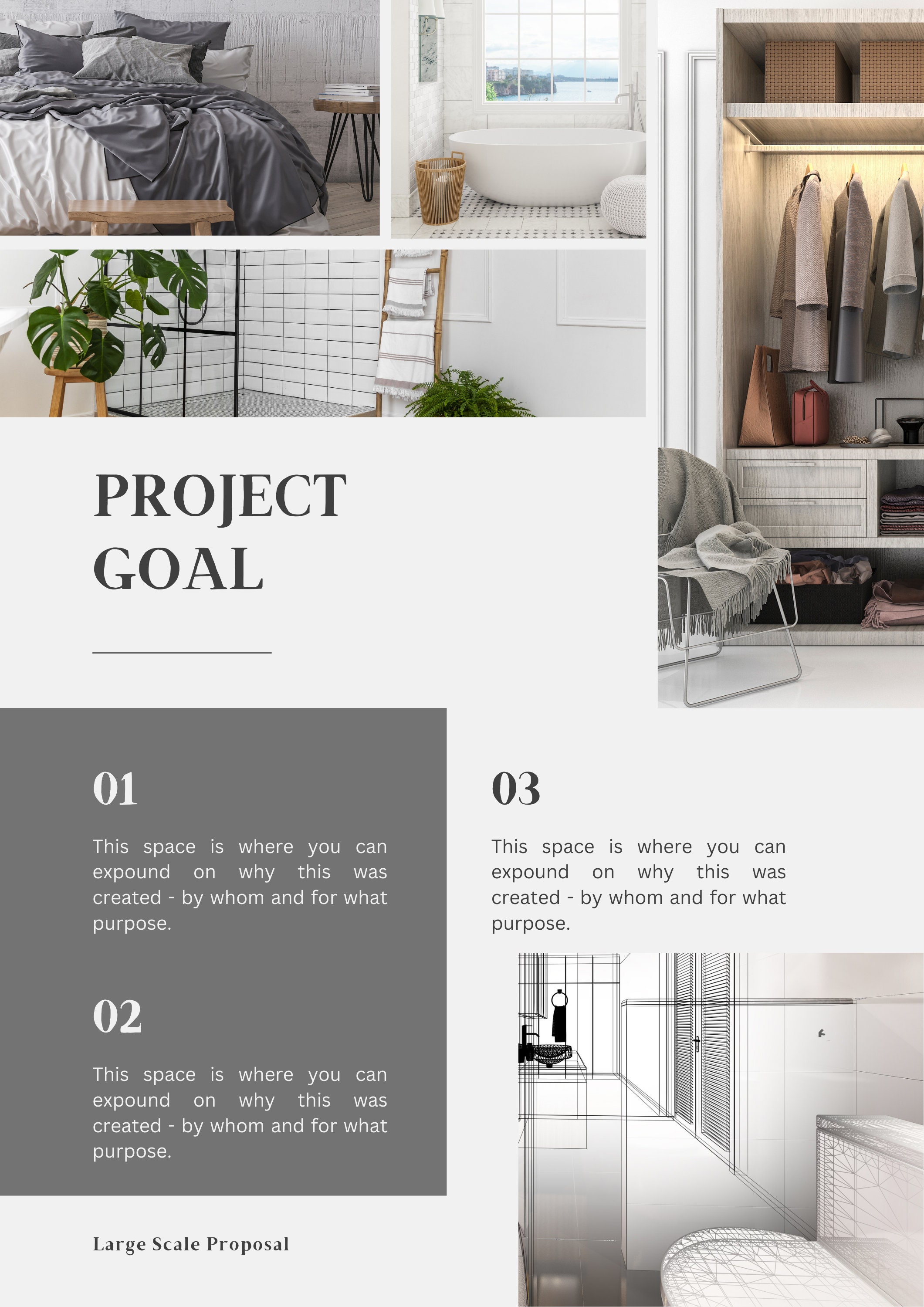 Project Proposal Template for Interior Designers | New Client Proposal ...