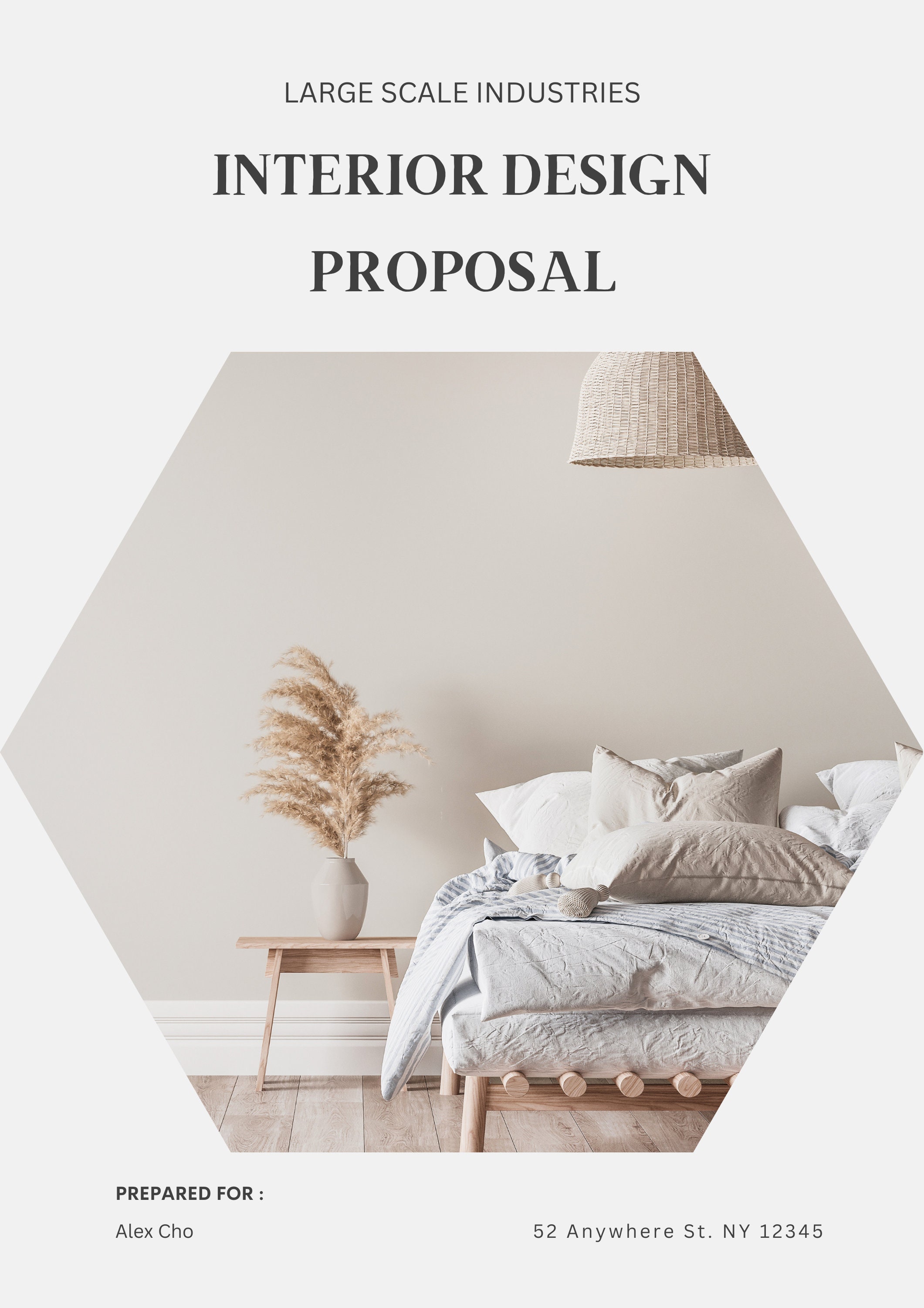 Project Proposal Template for Interior Designers | New Client Proposal ...
