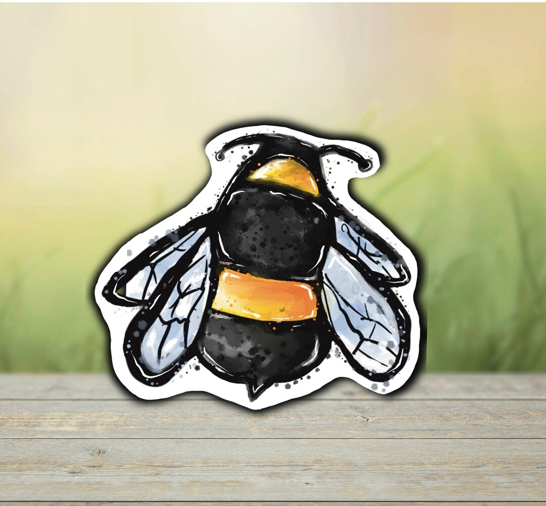 Bumble Bee Sticker - Bee Stickers - Bumblebee - Bee Sticker ...