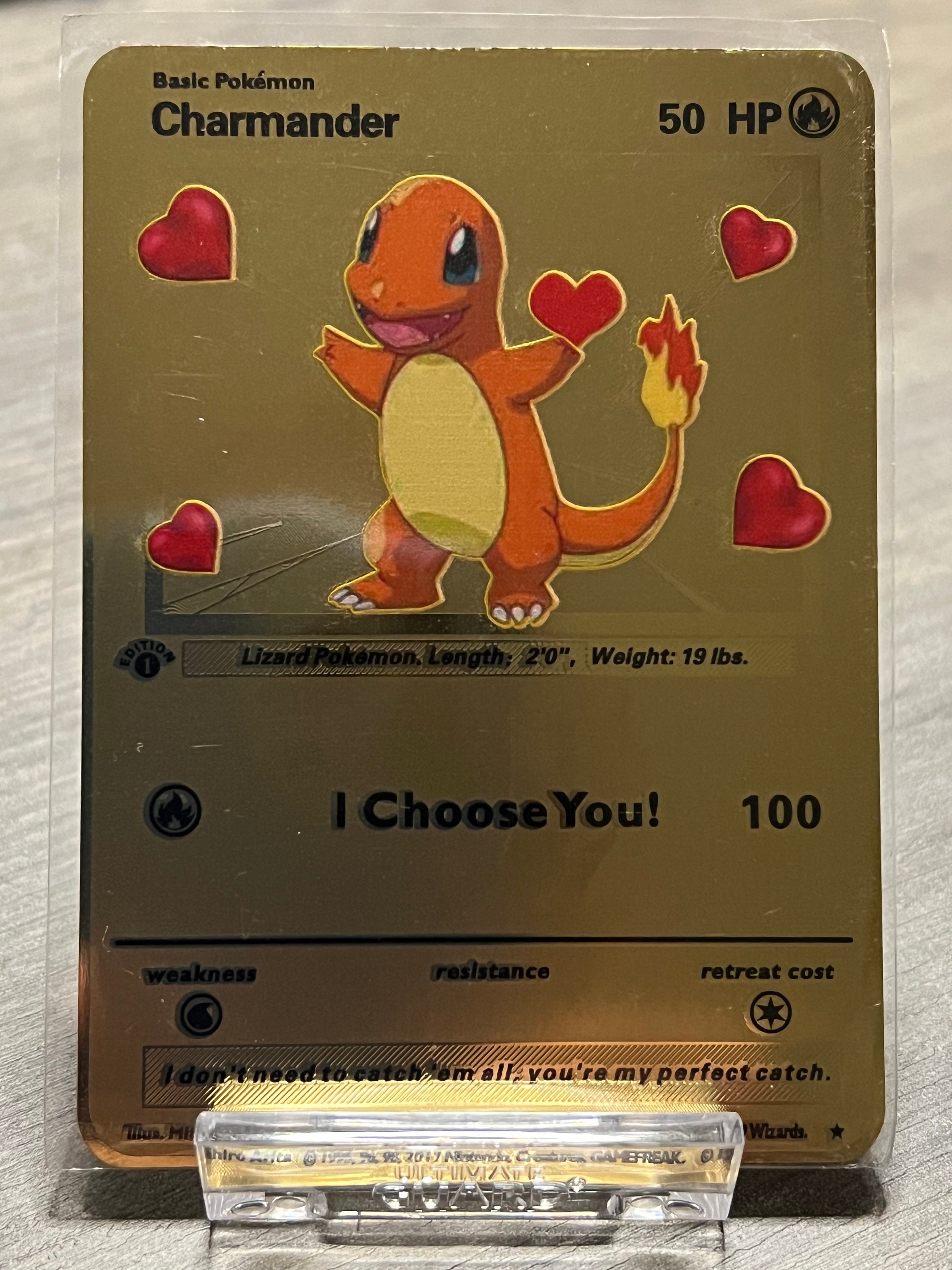 I Choose You Metal Trading Cards - Etsy