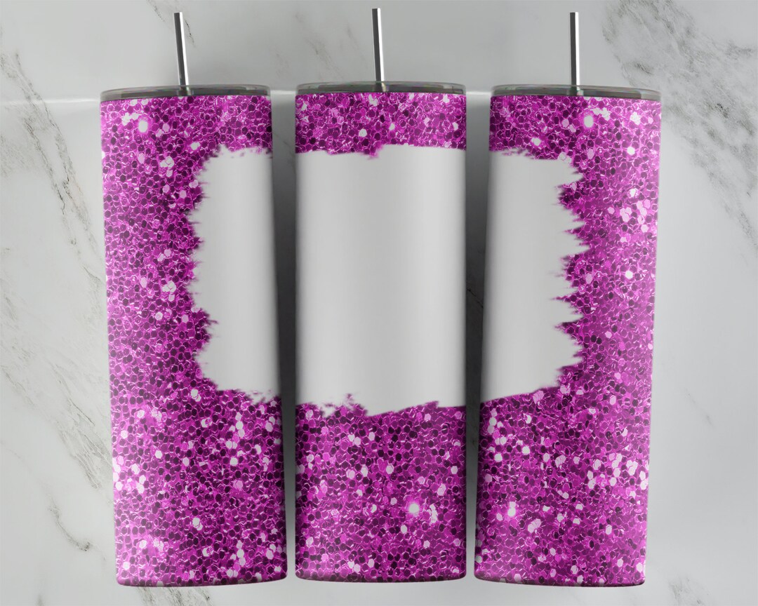 Purple Bleach Tumbler Design, 20 Oz Skinny Tumbler Design, Sublimation ...
