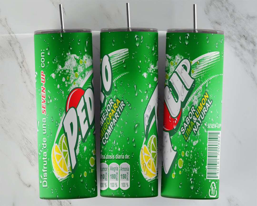 7up Tumbler Design, 20 Oz Skinny Tumbler Design, Sublimation Image, Tumbler Wrap, 7up Cup, 7up ...