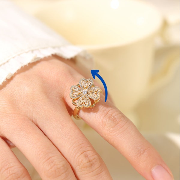 Clover Ring - Etsy