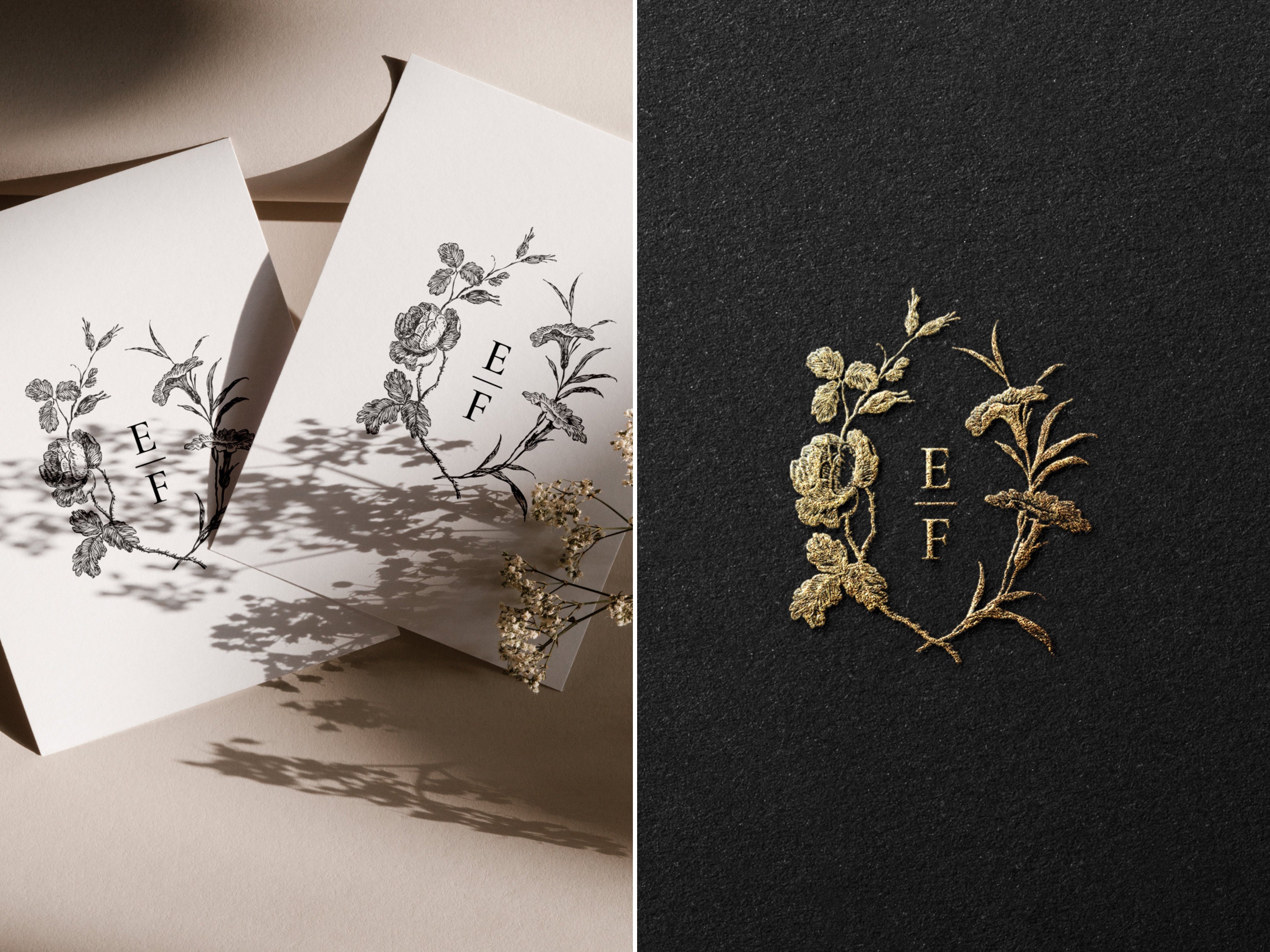 DIY Couple Monogram for Wedding, Wedding Monogram Template, Wedding ...