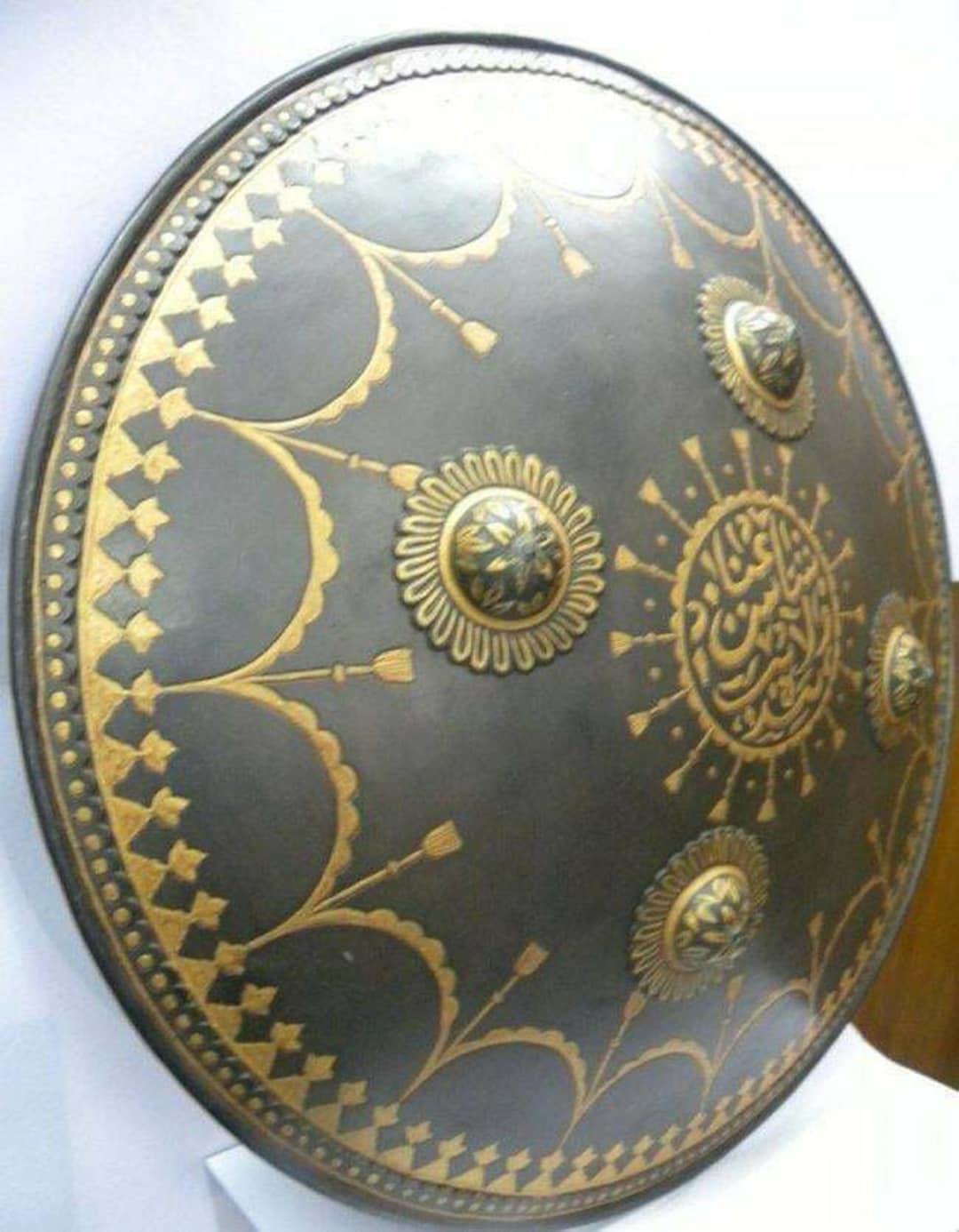 Mughal Islamic Warrior Shield Arabic Inscription H - Etsy