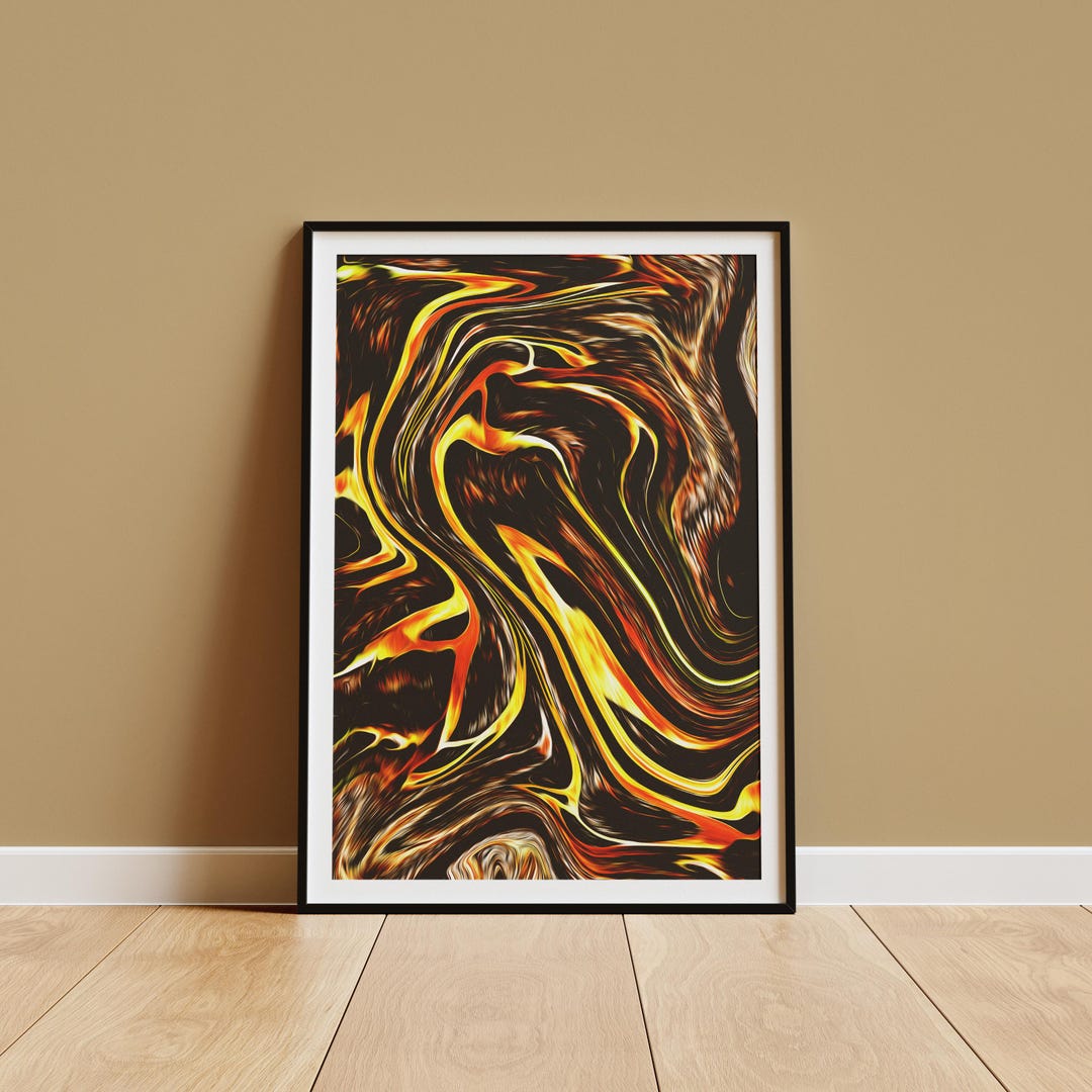 FLUID ART: redemption Abstract Background - Etsy