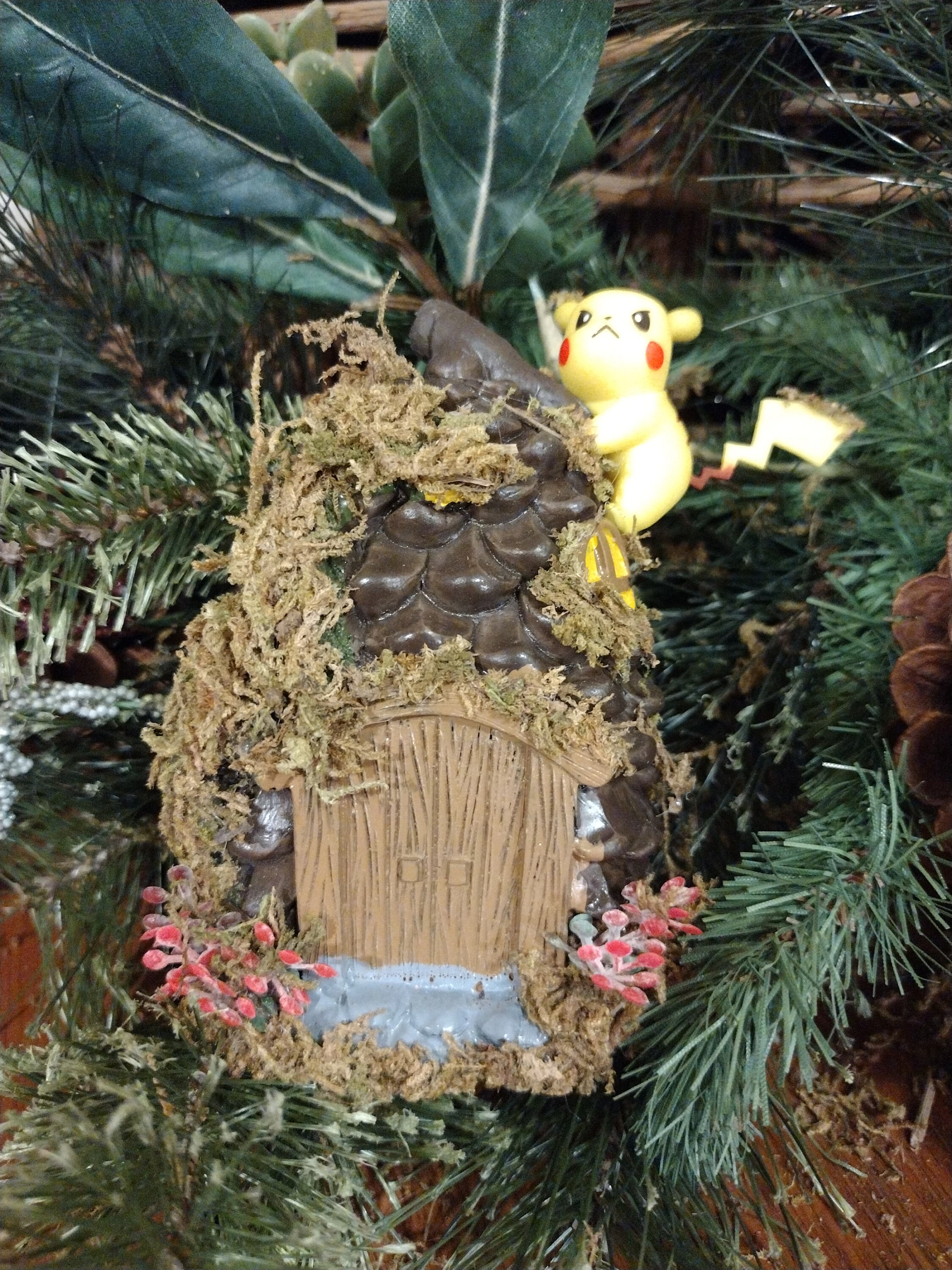 Pokemon Pikachu Display Garden House - Etsy