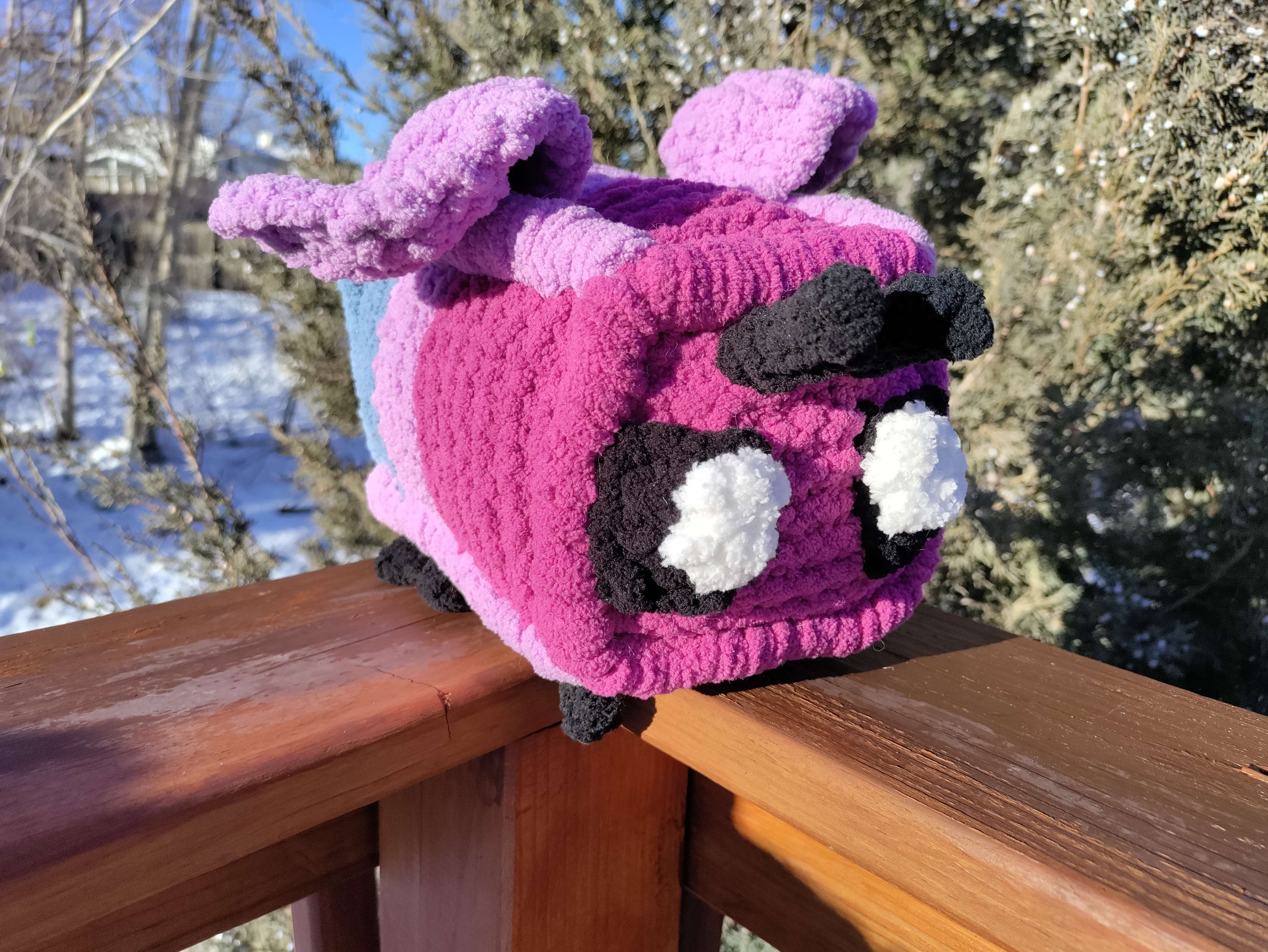Bisexual Flag Minecraft Bee Plush - Etsy