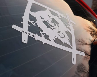 Xavier Wolf Sticker Hollow Squad Decal Vinyl Car Laptop - Etsy