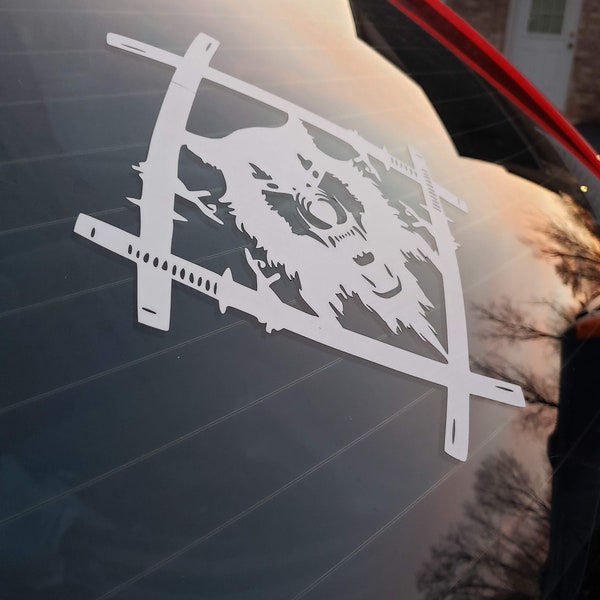 Hollow Squad Car Decal - Etsy