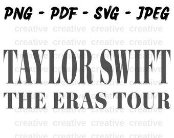 The Eras Tour Logo - Etsy